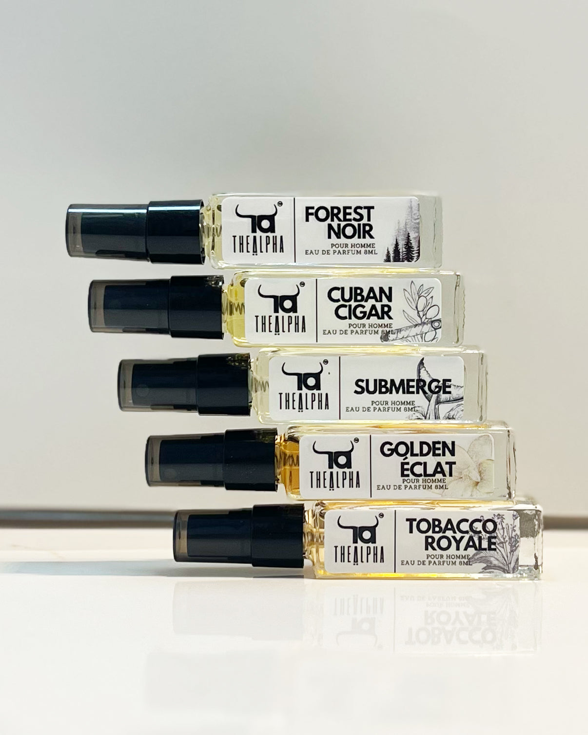 The Alpha Army Sampler | (8ml x 5 Eau De Parfum)